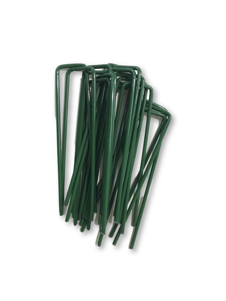 Nice Backyard | 150mm U Pins Green (Pack of 50) - Nice Backyard
