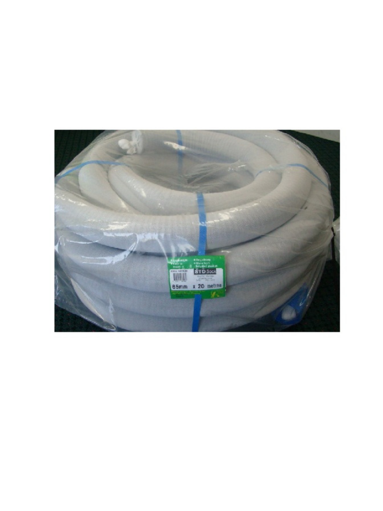 Nice Backyard | Sub Soil Pipe with Sock 100mm x 20mm - Nice Backyard